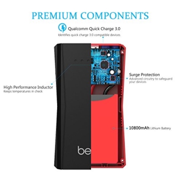 Beatit BT-B10 Portable Jump Starter Power (with USB Type-C 5V/3A Port ...