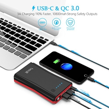 Beatit BT-B10 Portable Jump Starter Power (with USB Type-C 5V/3A Port ...