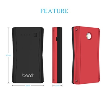 Beatit BT-B10 Portable Jump Starter Power (with USB Type-C 5V/3A Port ...