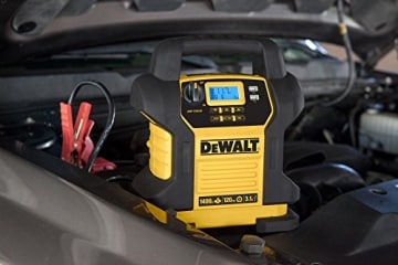 DEWALT DXAEJ14 1400 Peak Amp Jump Starter (with A Digital Compressor ...